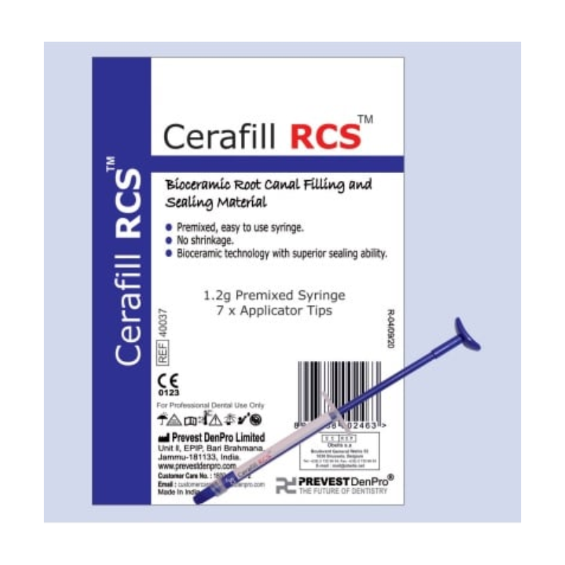 Matériau biocéramique d’obturation et de scellement canalaire CERAFILL ...