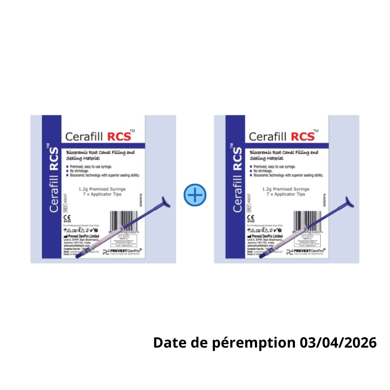 2 Paquets Materiaux Biocéramique D'obturation et de Scellement du Canal ...